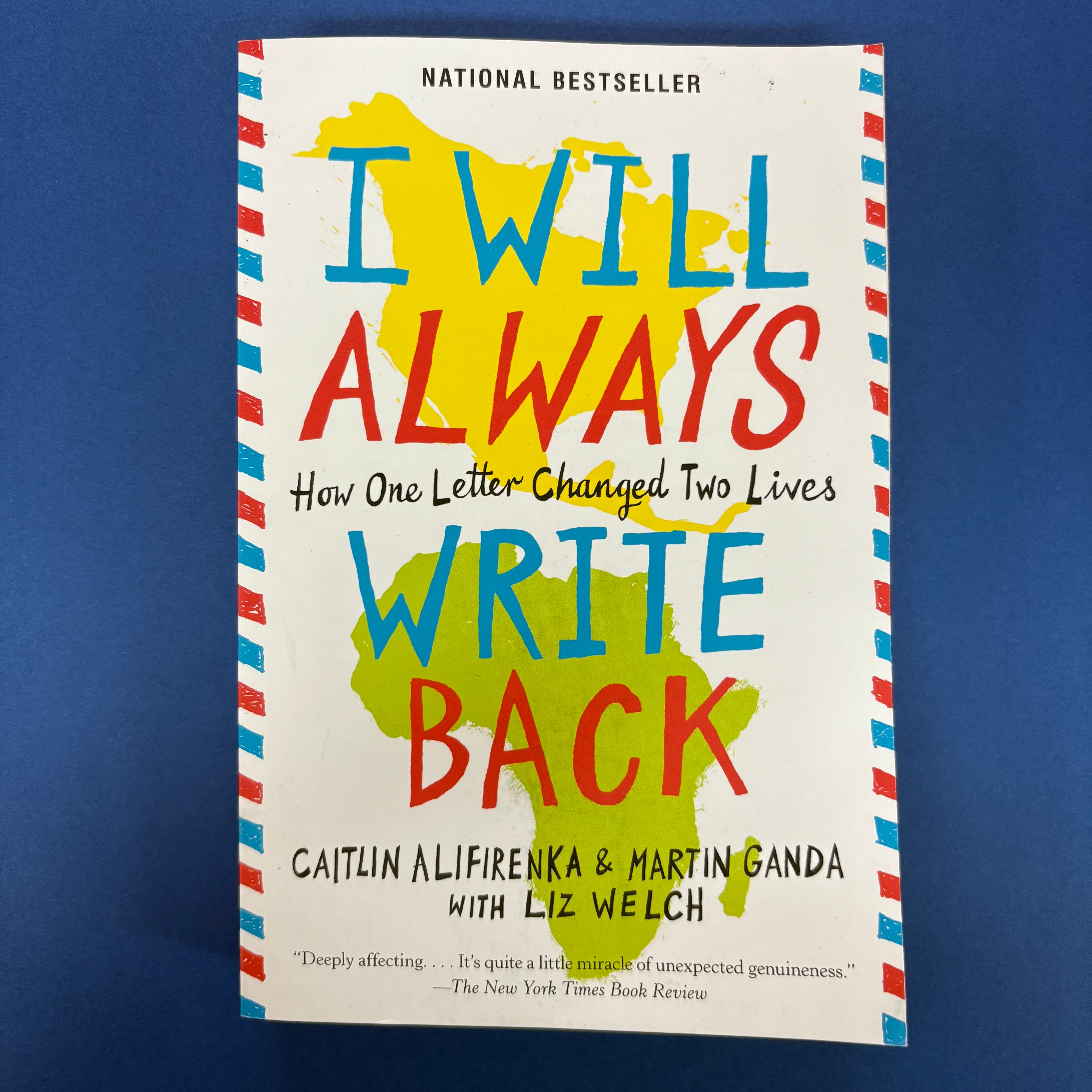 I Will Always Write Back - AZB – Frames Etc