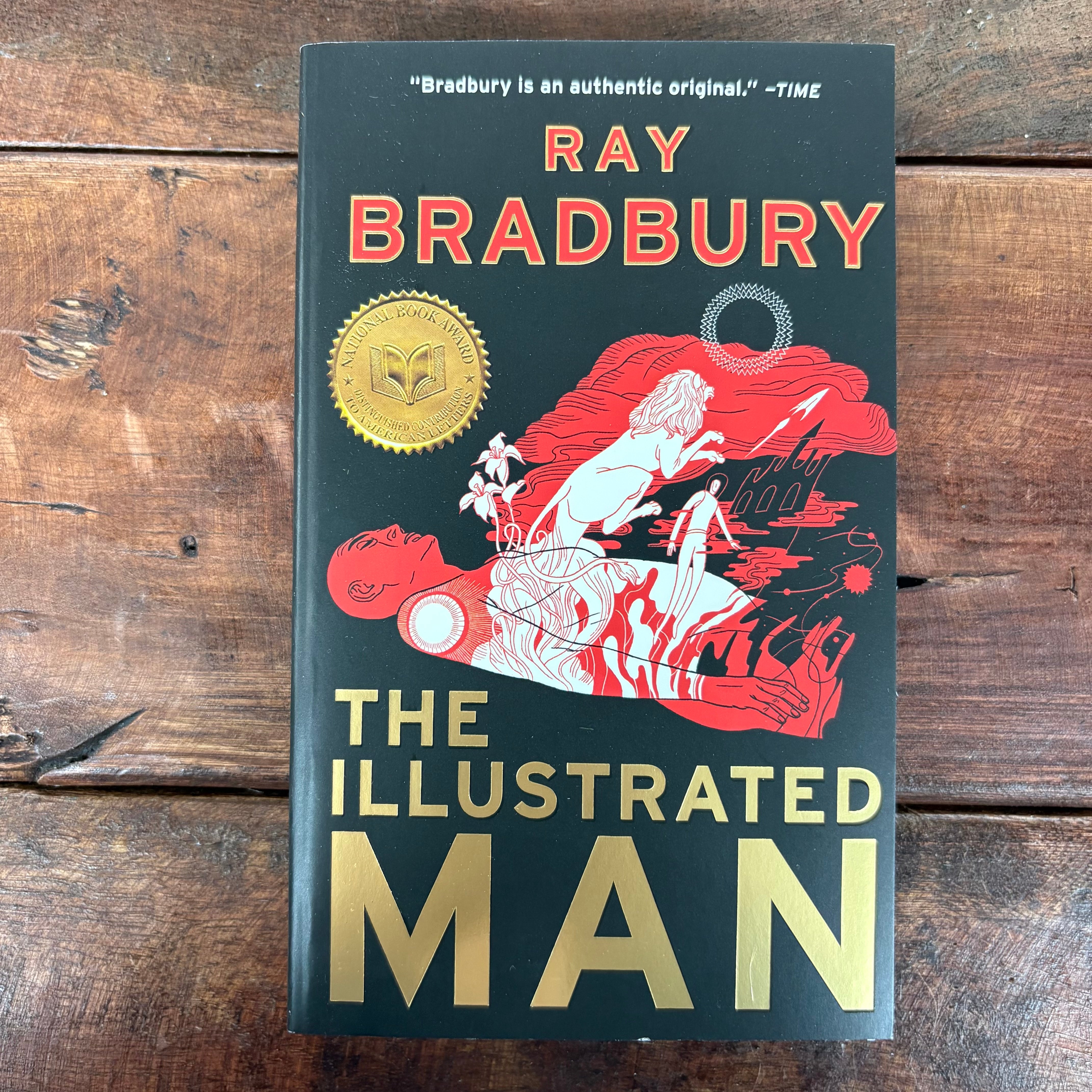 Illustrated Man - Ray Bradbury - Simon and Schuster – Frames Etc