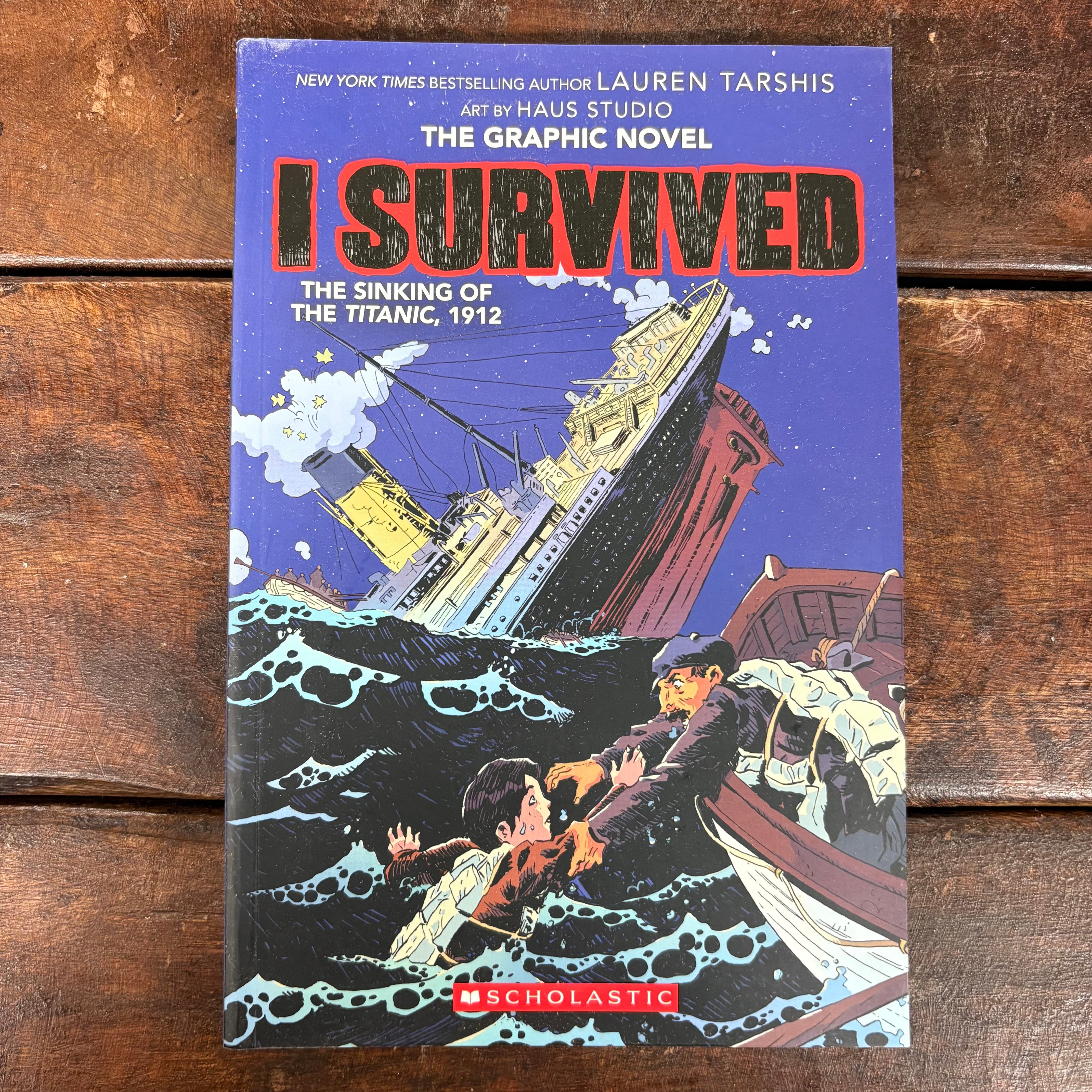 I Survived - The Sinking Of Titanic - The Graphic Novel - Scholastic ...