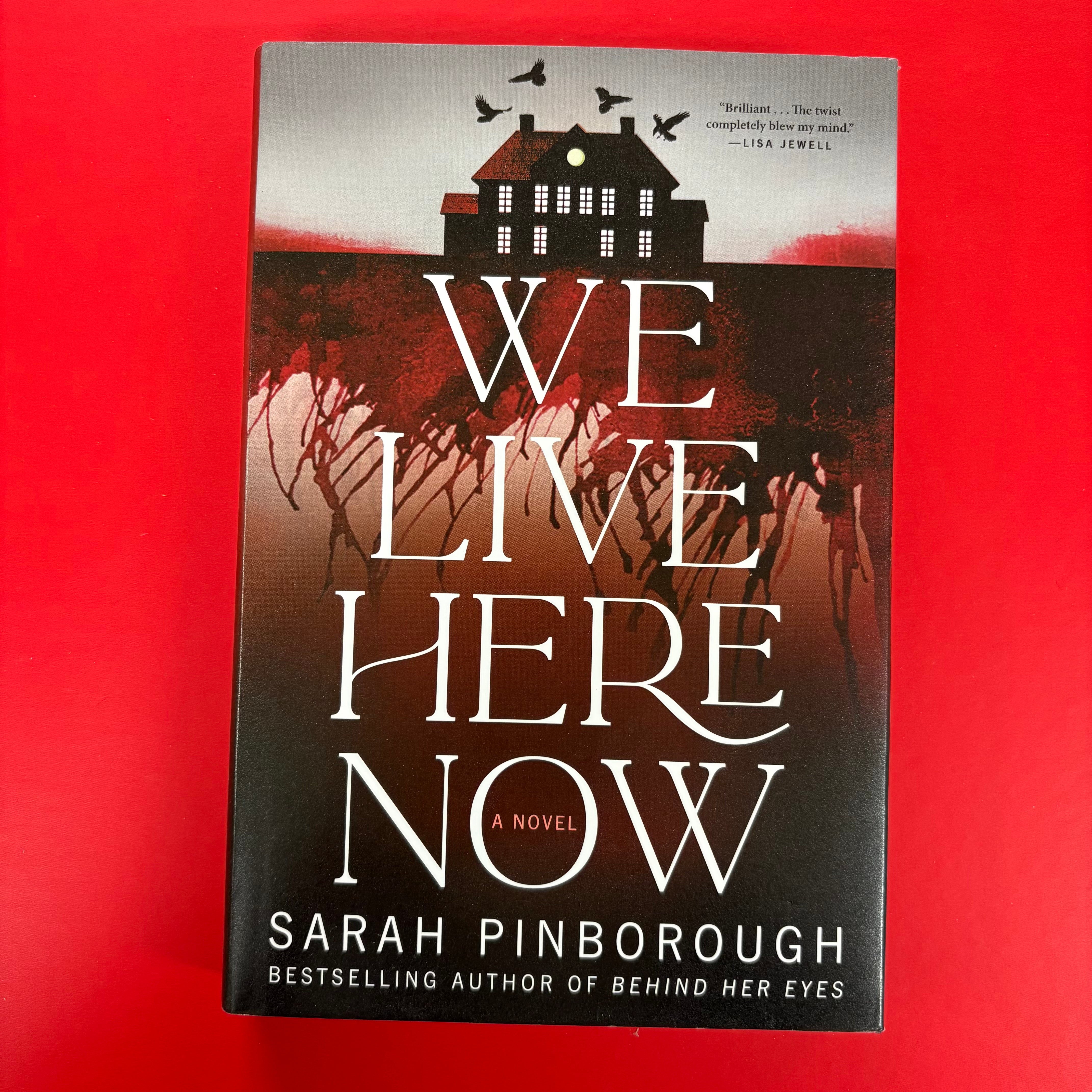 We Live Here Now - Sarah Pinborough - BOUT – Frames Etc